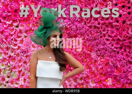 LADIES DAY, YORK RACECOURSE, 2019 Stock Photo - Alamy
