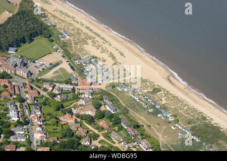 Aerial view of Hunstanton, North Norfolk Coast Stock Photo - Alamy