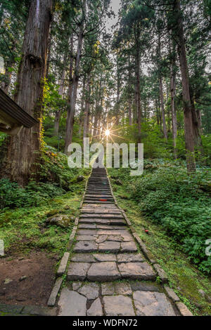 Mount Haguro, One of the three sacred mountains of Dewa Province (Dewa ...