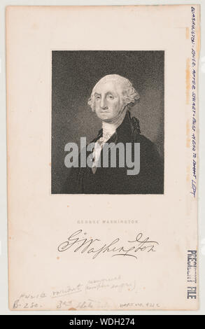 George Washington, the first President of the United States, a key ...