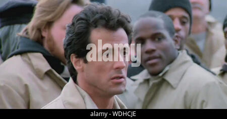 LOCK UP 1989 TriStar Pictures film with Sylvester Stallone and Darlanne ...