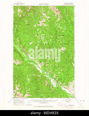 Mazama, Washington, map 1962, 1:62500, United States of America by ...