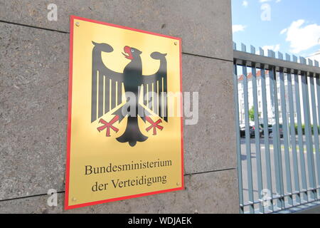 Building of the German Federal Ministry of Defence, Berlin, Germany ...