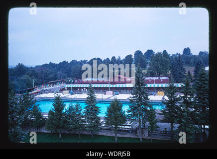 Grossinger's pool, Liberty, New York Stock Photo - Alamy