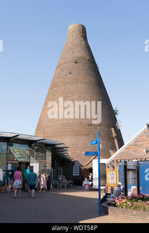 The Red House Glass Cone, museum in Stourbridge with its iconic ...