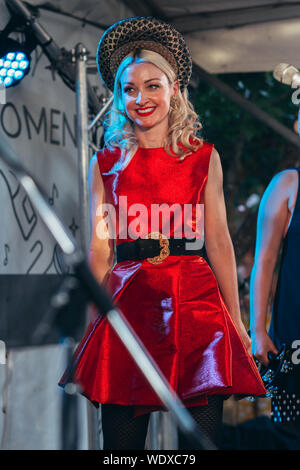 Kate Miller Heidke in concert Stock Photo - Alamy
