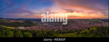 City of Baden-Baden, Germany. Picturesque view of the main entrance to the Stiftskirche Baptist ...