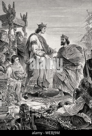 Charles III le Simple Stock Photo - Alamy