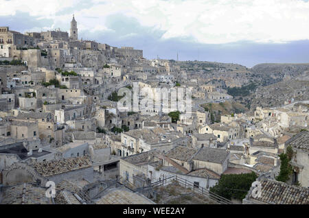 Cave dwellings Sassi di Matera in Sasso Barisano, Unesco World Heritage ...