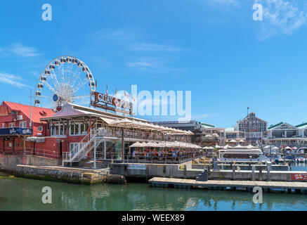 Cape Town Waterfront - Quay Four restaurant and jetty Stock Photo - Alamy