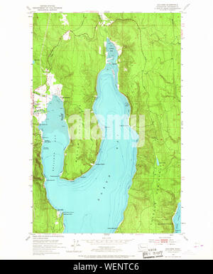 Quilcene, Washington, map 1953, 1:24000, United States of America by ...