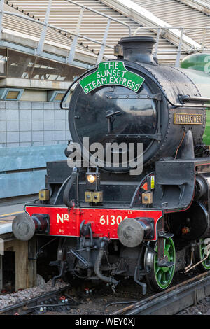 LNER Thompson Class B1 61306 steam locomotive named Mayflower seen at ...