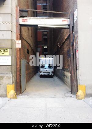 Truck loading area Stock Photo - Alamy