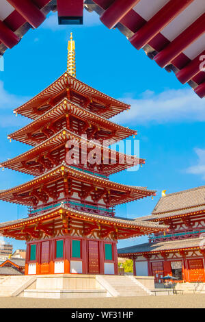 Shitennoji Temple, the first Buddhist and oldest officially ...