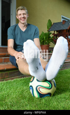 The right foot of a 35 year old male suffering from mycetoma (Madura ...