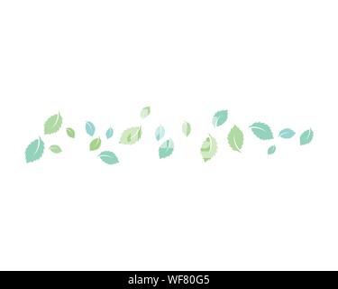 Mint leaves flat vector color icon template Stock Vector Image & Art ...