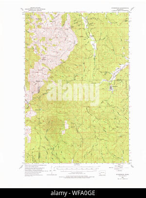 Ryderwood, Washington, map 1953, 1:62500, United States of America by ...