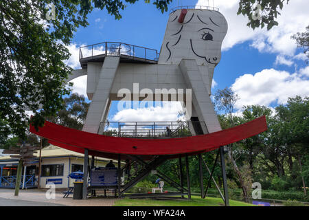 The Big Rocking Horse, a roadside attraction in Gumeracha, Adelaide ...