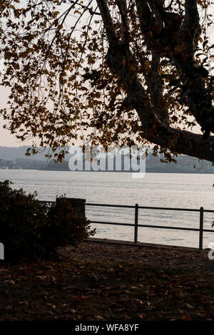 Glimpses of Angera, Lago Maggiore, Varese, Lombardia, Italy Stock Photo ...