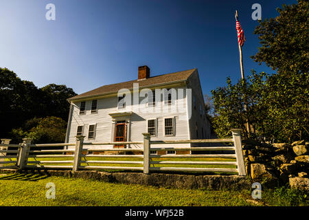 Nathan Lester House Ledyard, Connecticut, USA Stock Photo - Alamy