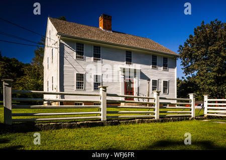 Nathan Lester House Ledyard, Connecticut, USA Stock Photo - Alamy