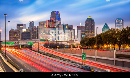 Dallas Skyline at Dawn Stock Photo - Alamy