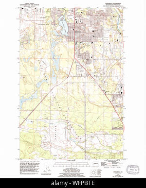 Spanaway, Washington, map 1959, 1:24000, United States of America by ...
