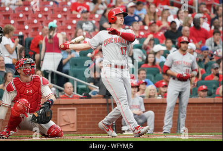 Cincinnati Reds' Josh VanMeter in action during a spring training ...