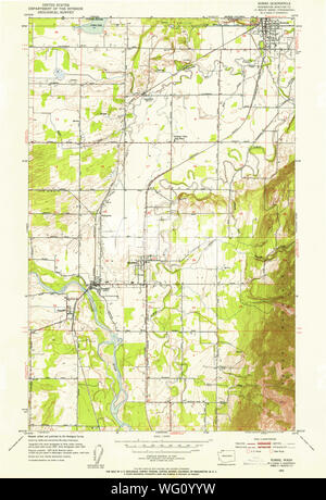 Sumas, Washington, map 1952, 1:24000, United States of America by ...