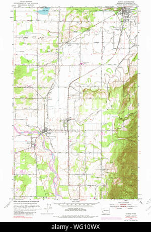 Sumas, Washington, map 1952, 1:24000, United States of America by ...