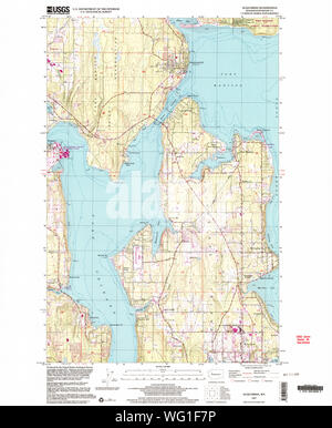 Suquamish, Washington, map 1997, 1:24000, United States of America by ...
