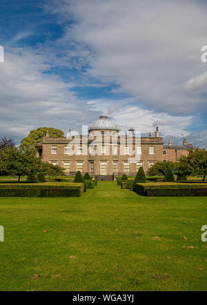 Scampston Hall, Yorkshire, England, UK Regency country house estate ...