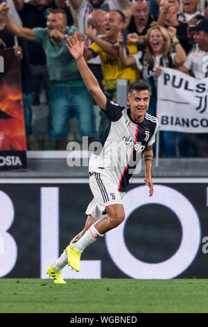 Paulo Exequiel Dybala (Juventus) celebrates after scoring his team's ...
