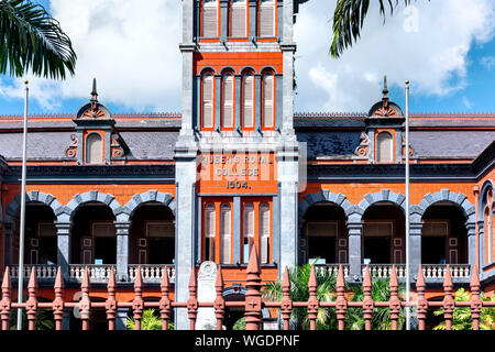 Queens Royal College Port of Spain Trinidad Caribbean Stock Photo - Alamy
