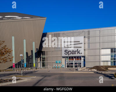 Telus Spark Science Centre, Calgary Alberta Canada Stock Photo - Alamy