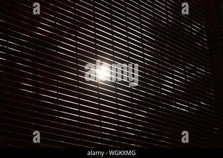 the sun shining through the blinds Stock Photo - Alamy