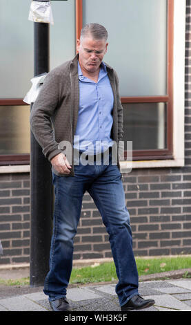 Irish businessman Thomas Kavanagh arriving at Stoke-on-Trent Crown ...