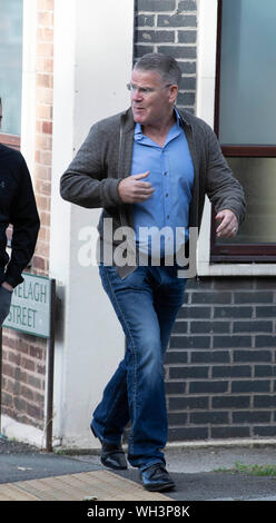 Irish businessman Thomas Kavanagh arriving at Stoke-on-Trent Crown ...