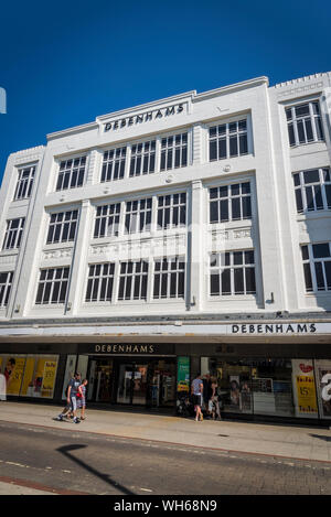 Debenhams Department Store shop Worthing West Sussex UK Stock Photo - Alamy