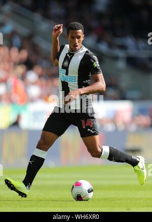 ISAAC HAYDEN, NEWCASTLE UNITED FC, 2019 Stock Photo - Alamy