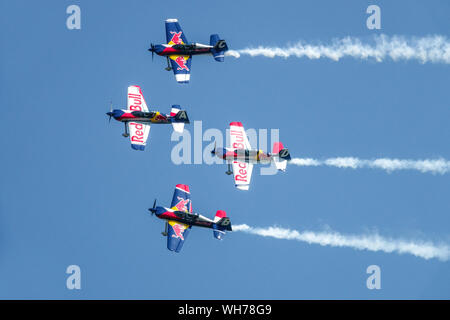 Flying Bulls Acrobatic display team on XtremeAir XA 42 Stock Photo - Alamy