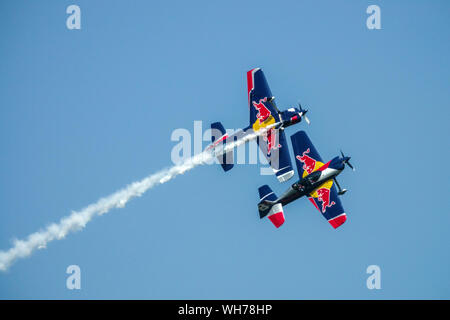 Flying Bulls Acrobatic display team on XtremeAir XA 42 Stock Photo - Alamy