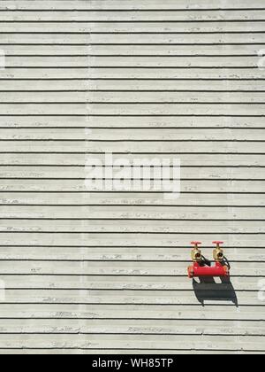 Wall mounted fire hydrant on new building Stock Photo: 41601111 - Alamy