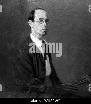 William Rothenstein (British, 1872-1945) - Auguste Rodin Stock Photo ...