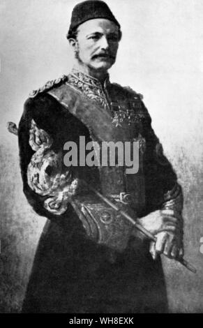 General Gordon in Khartoum, 1885 portrait of the Governor General of ...