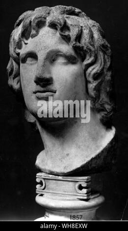 Queen Olympias and Alexander the Great of Macedon (336 BCE Stock Photo ...