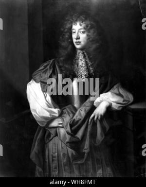 Portrait of John Wilmot, 2nd Earl of Rochester (1647-1680) English ...