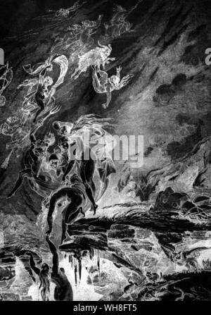 witches, Walpurgis Night, witches' sabbath on the Blocksberg Stock ...