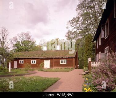 Carl Linnaeus's Estate the original house is on the right Hammarby ...