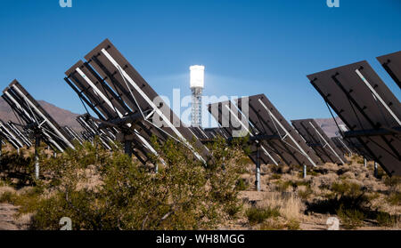 The Ivanpah Solar Electric Generating Station generates electricity in ...